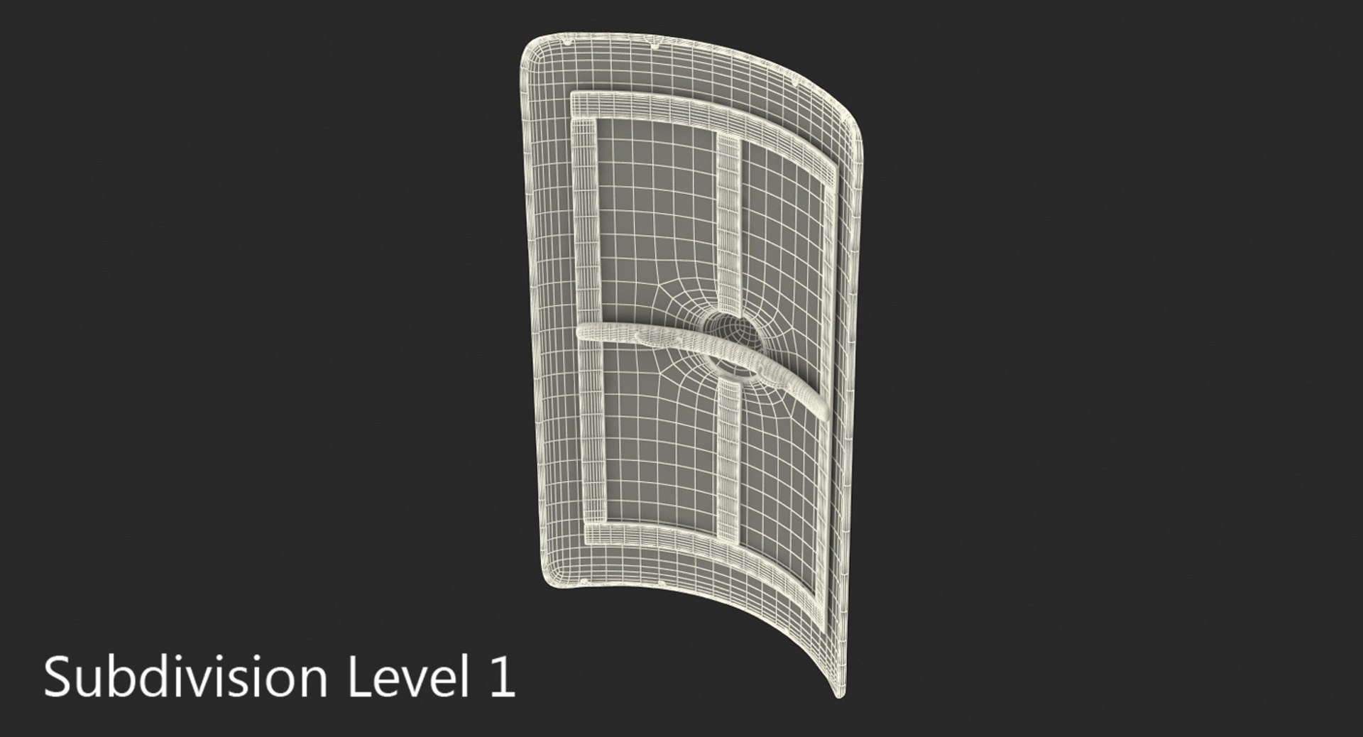 3d Model Roman Shield