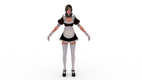 Maid 3D 모델 - TurboSquid 1910565
