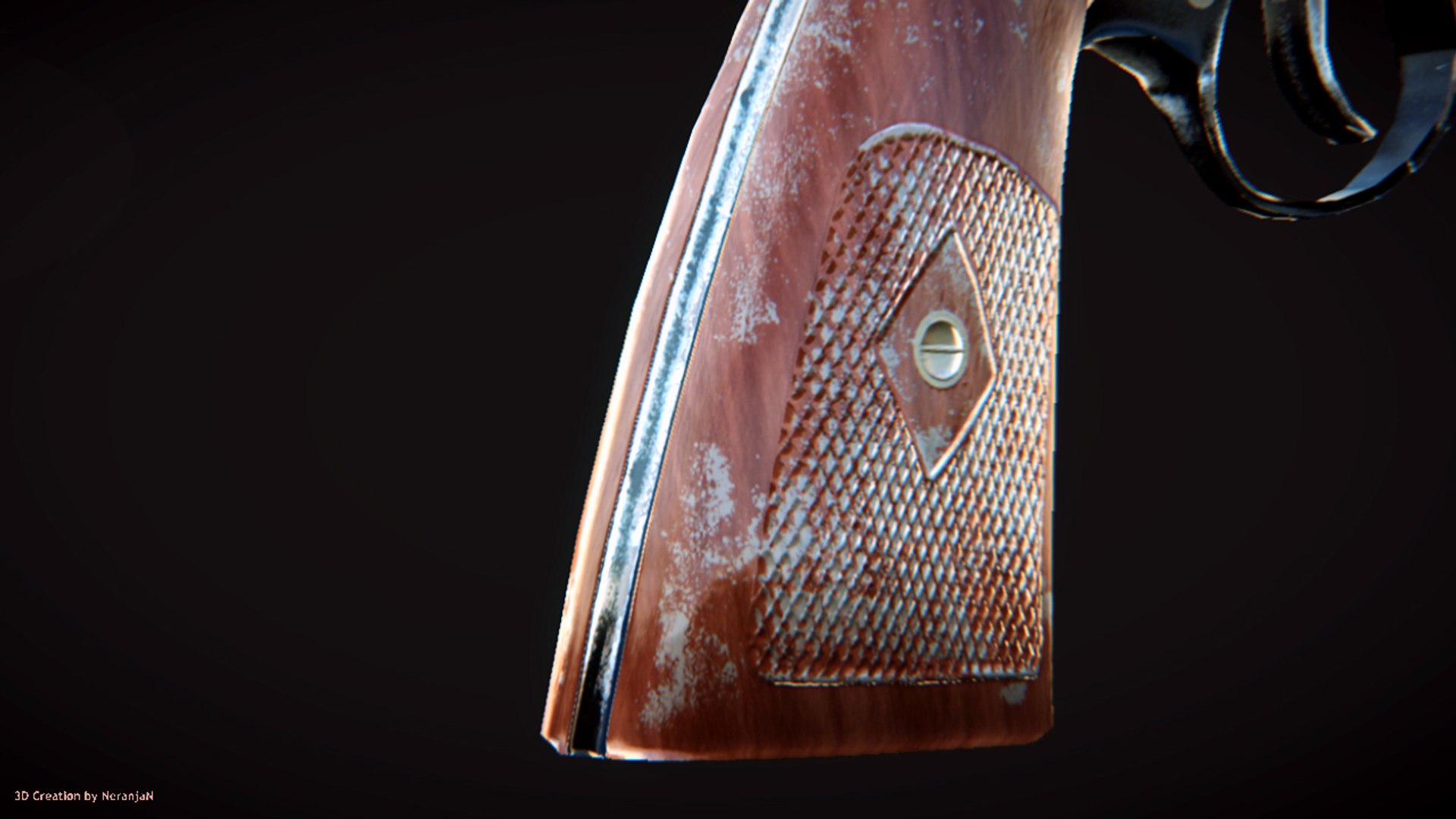 revolver games 3d model