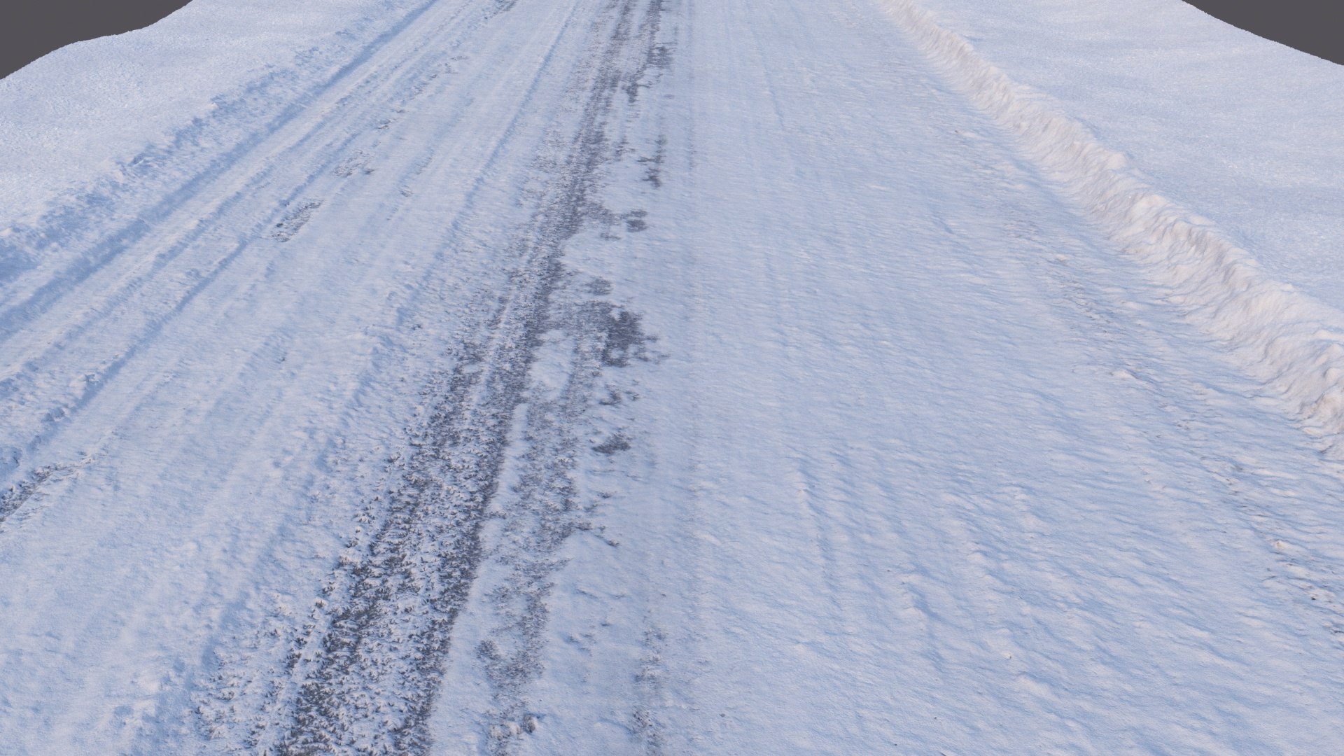 3D Snow Road 10 - TurboSquid 1772721