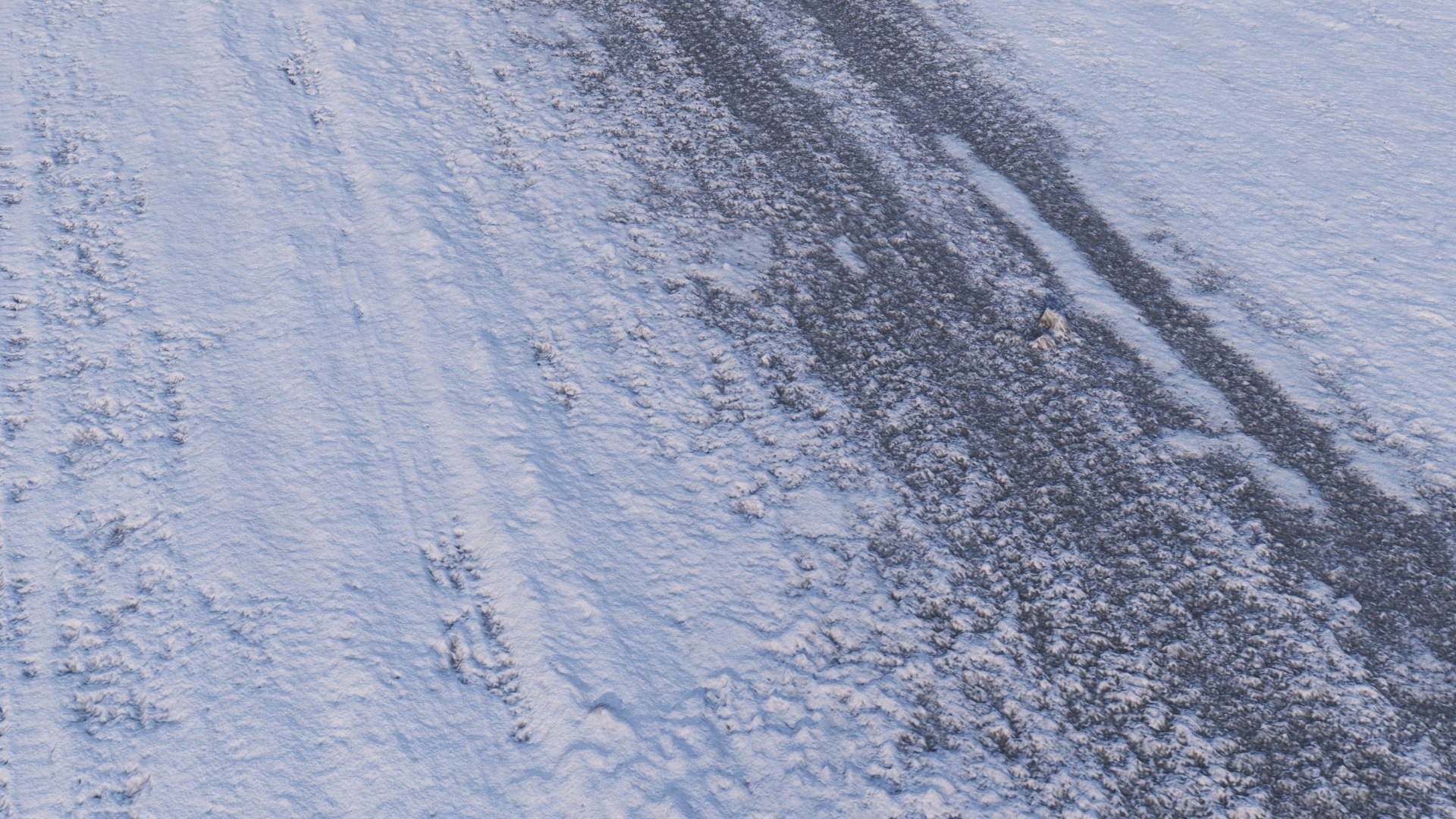 3D Snow Road 10 - TurboSquid 1772721