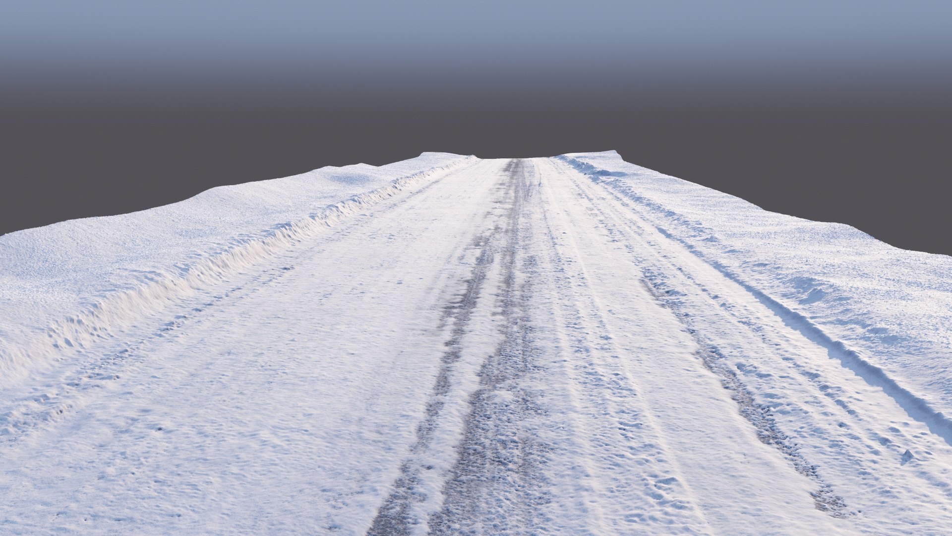 3D Snow Road 10 - TurboSquid 1772721