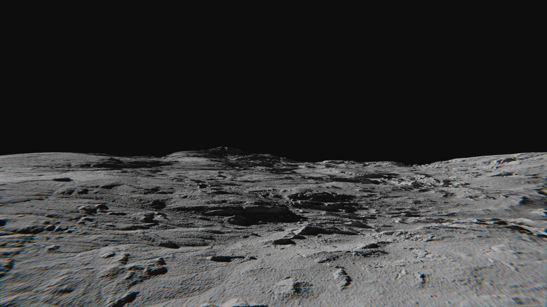 Moon Surface Landscape Model - TurboSquid 2205989