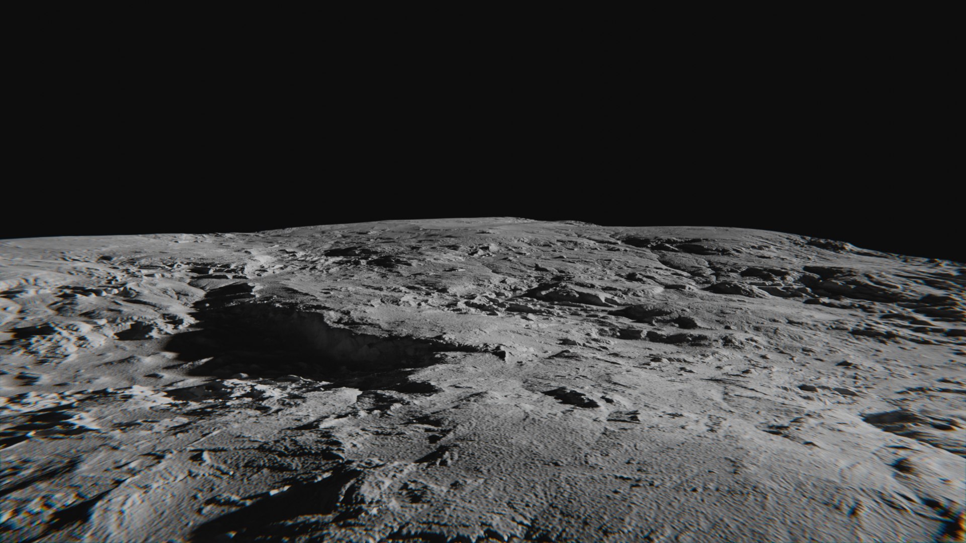 Moon Surface Landscape Model - TurboSquid 2205989