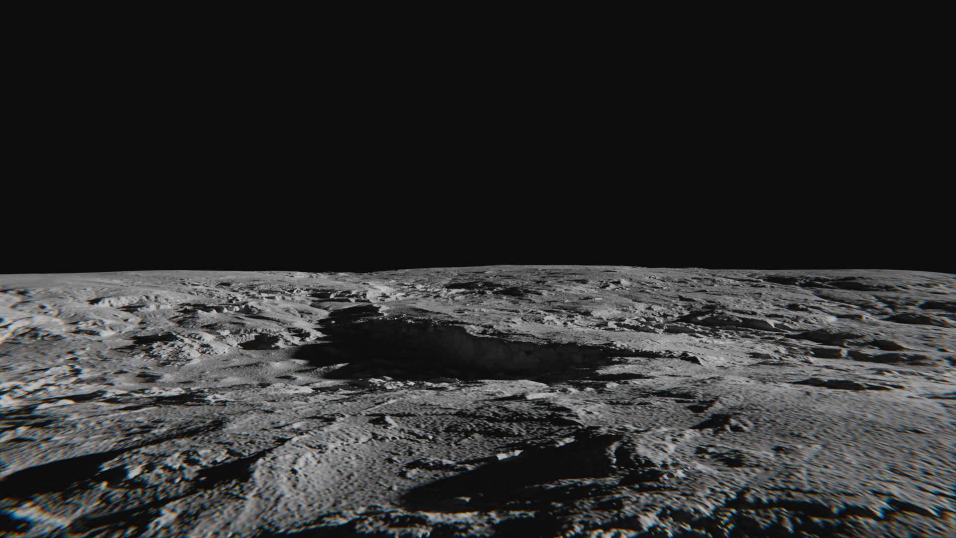 Moon Surface Landscape Model - TurboSquid 2205989