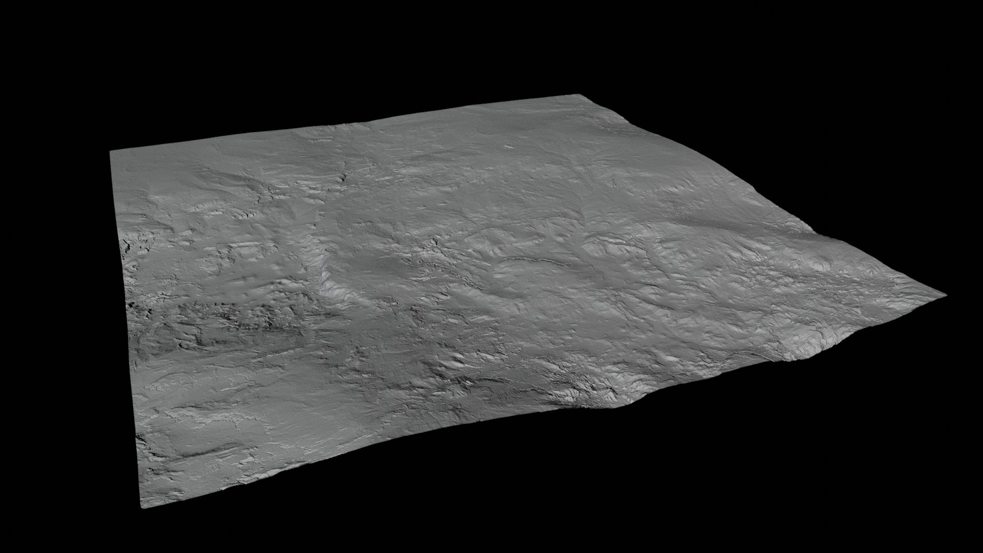 Moon Surface Landscape Model - TurboSquid 2205989