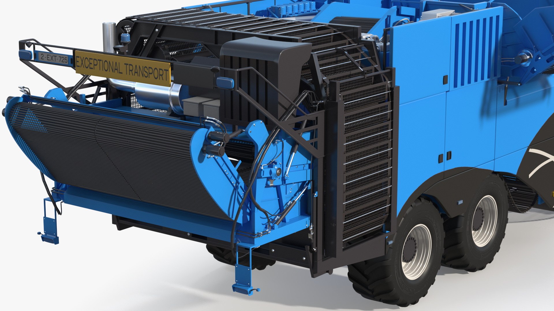 Potato Harvester 3D Model - TurboSquid 2042133