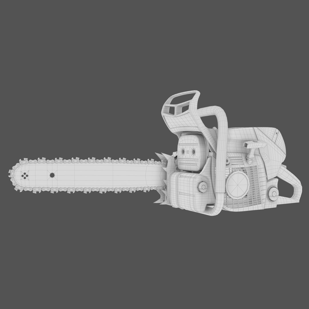 Saw Chain Chainsaw 3d Model