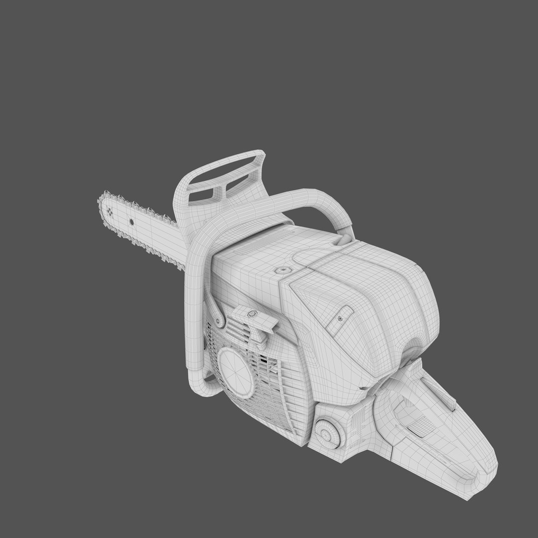 Saw Chain Chainsaw 3d Model