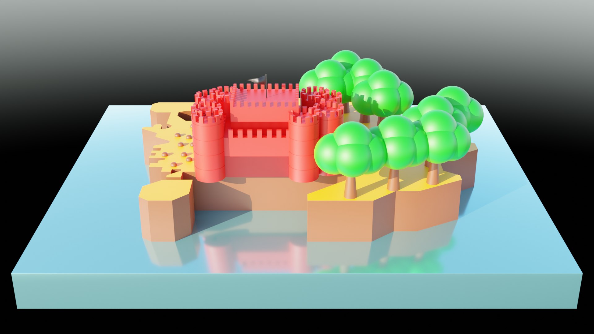 3D Wario Land 2 Map Model - TurboSquid 2004929