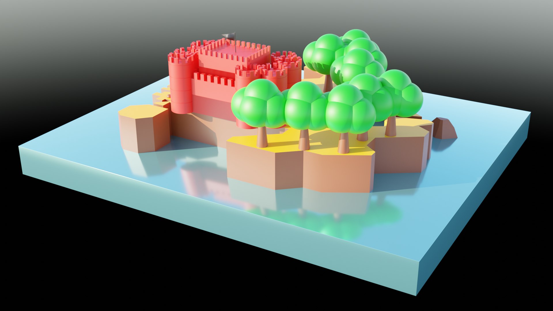 3D Wario Land 2 Map Model - TurboSquid 2004929