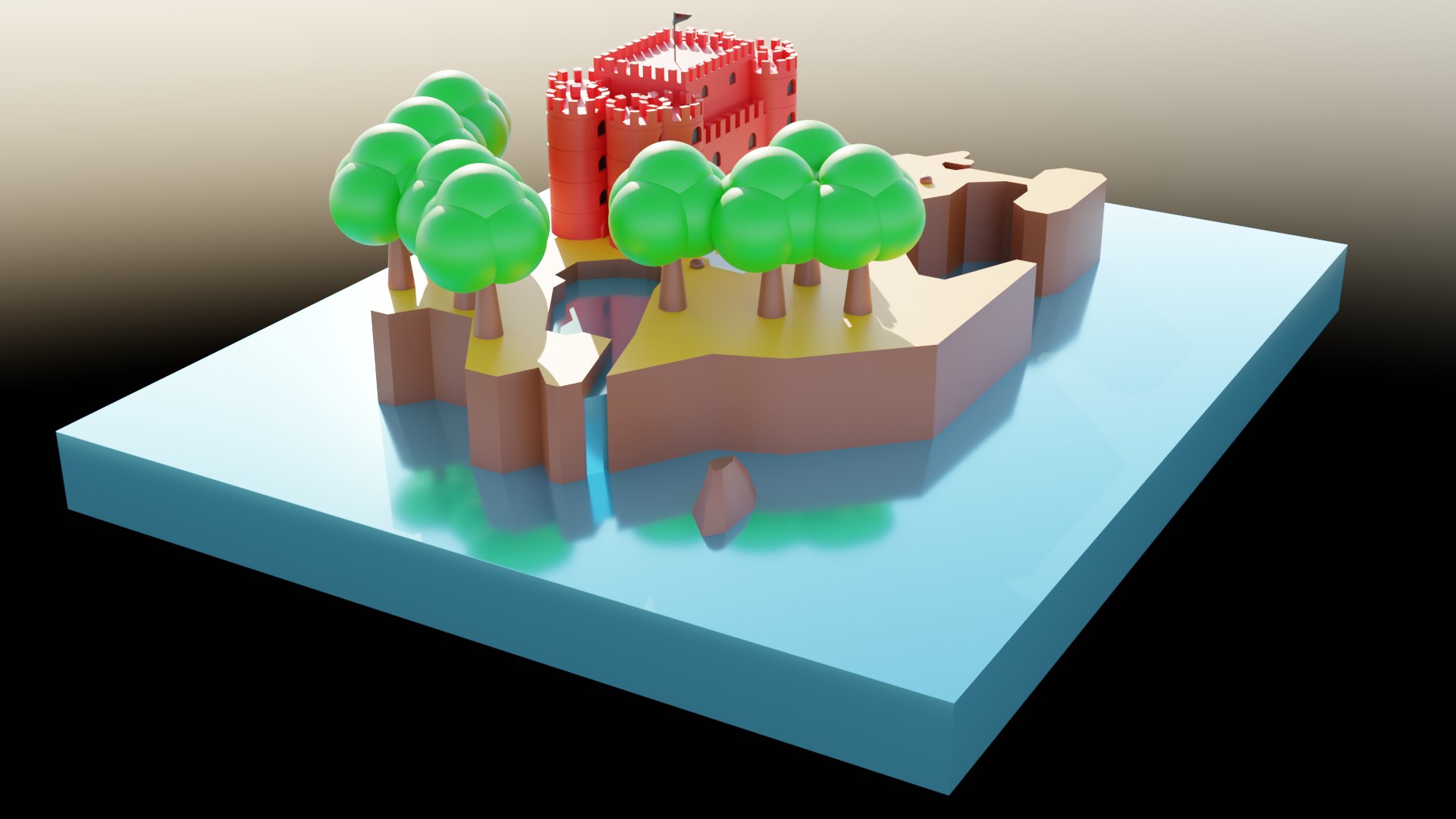 3D Wario Land 2 Map Model - TurboSquid 2004929