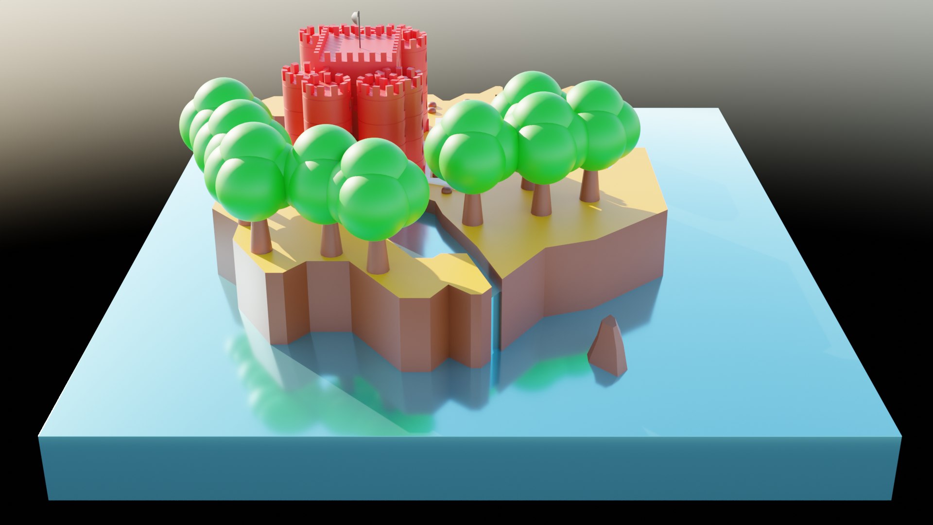 3D Wario Land 2 Map Model - TurboSquid 2004929