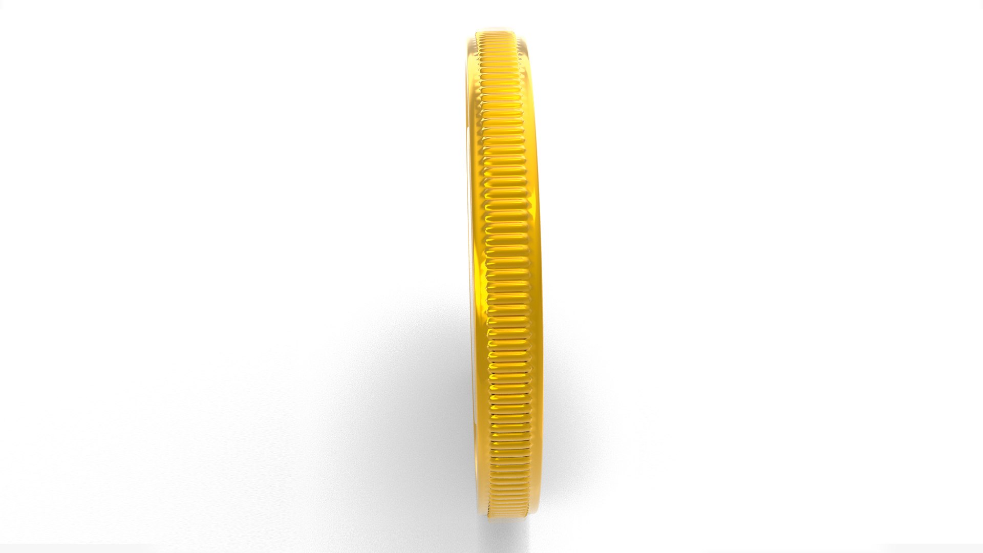 3D 3D Coin Gold - TurboSquid 1881551