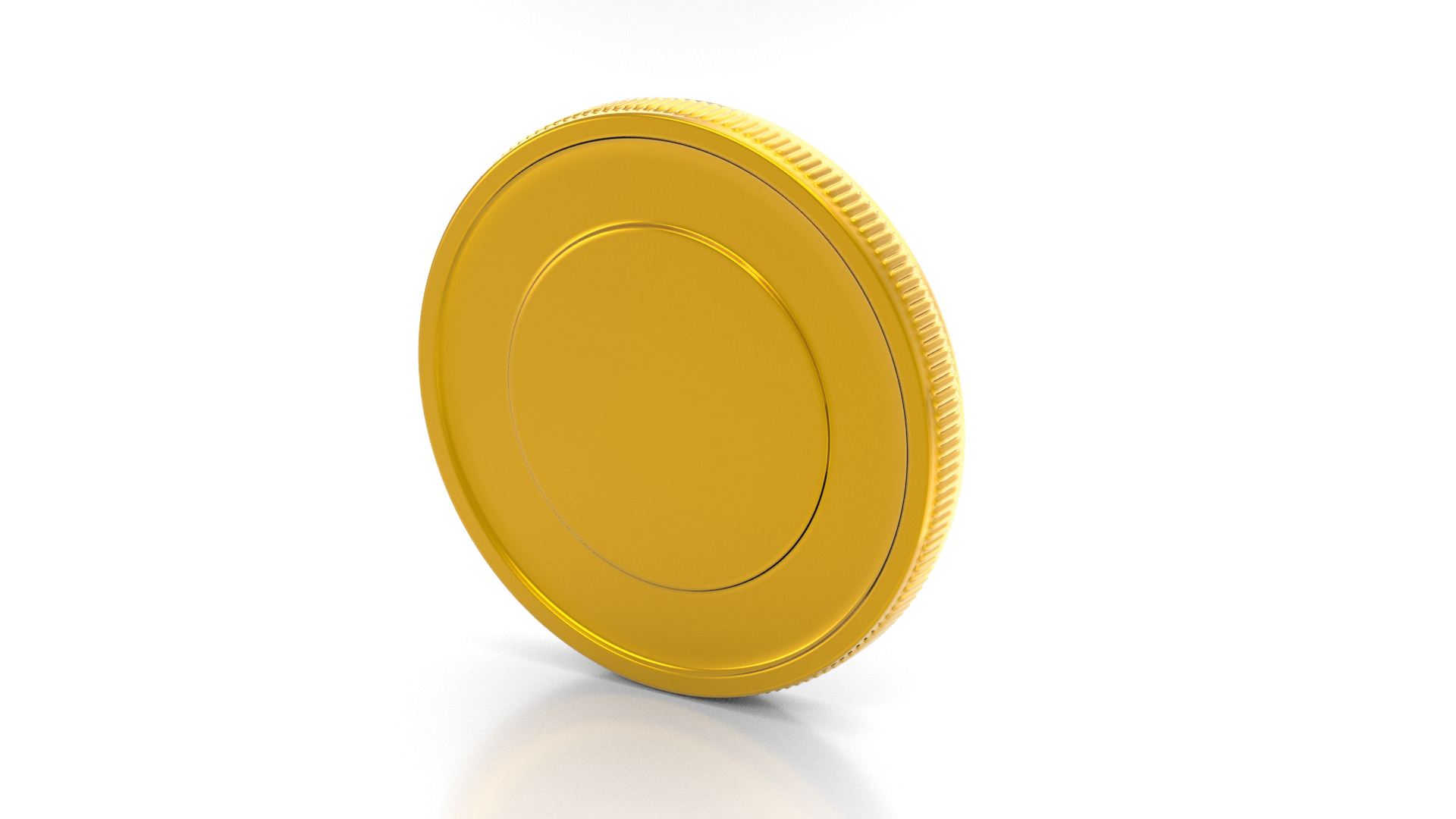 3D 3D Coin Gold - TurboSquid 1881551