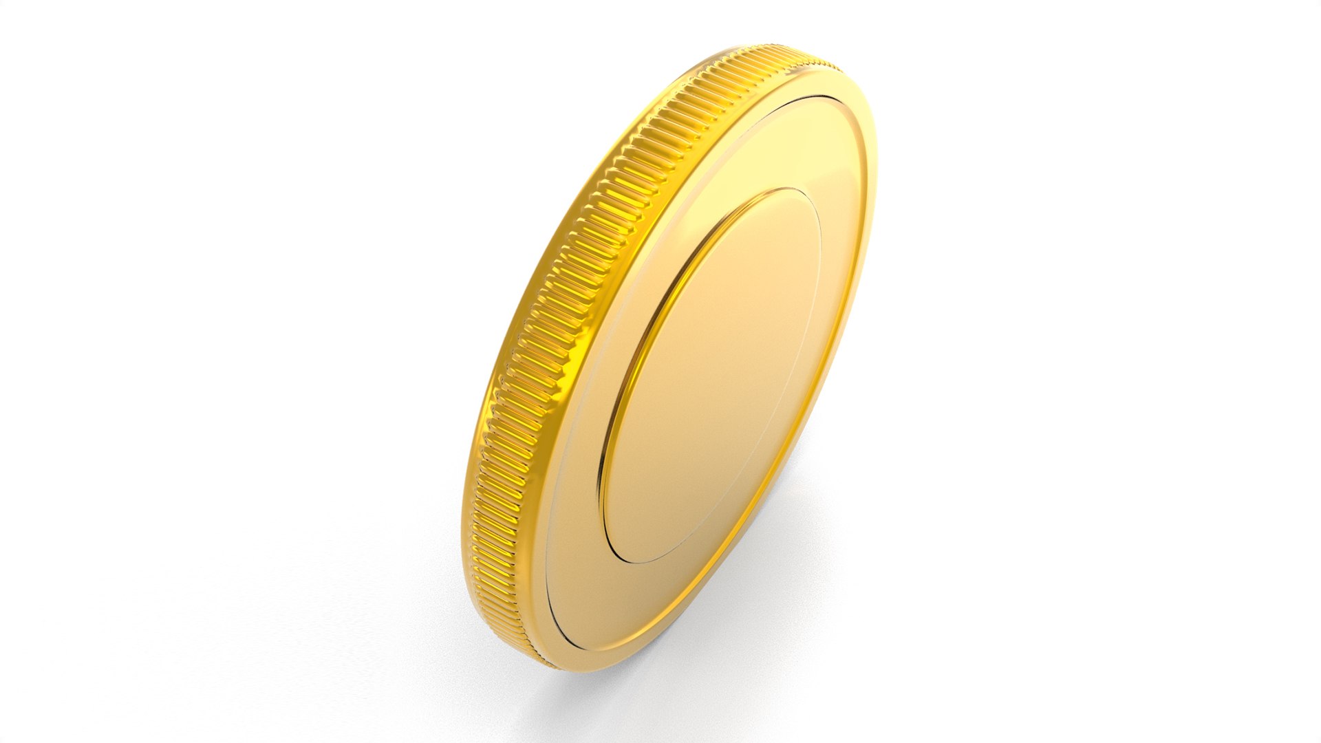 3D 3D Coin Gold - TurboSquid 1881551