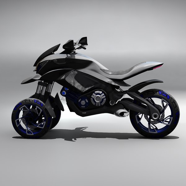 concept bike 3d model