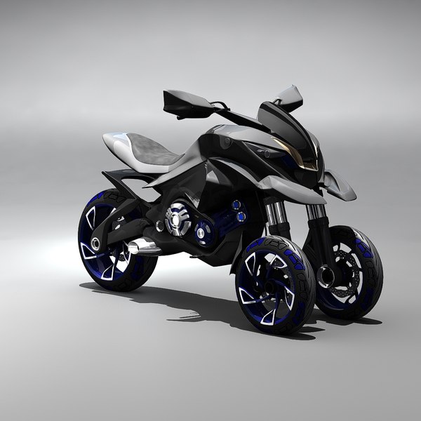 concept bike 3d model