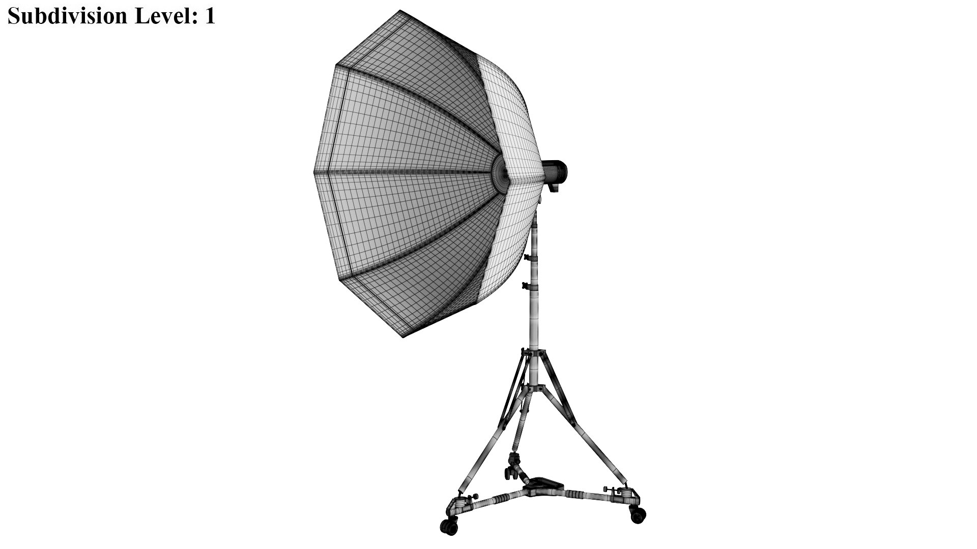 3D Detailed Photography Reflector Light Model - TurboSquid 2314100