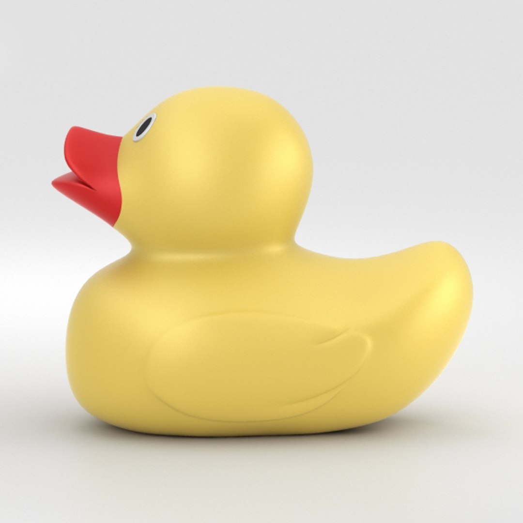 3D rubber duck model - TurboSquid 1358407