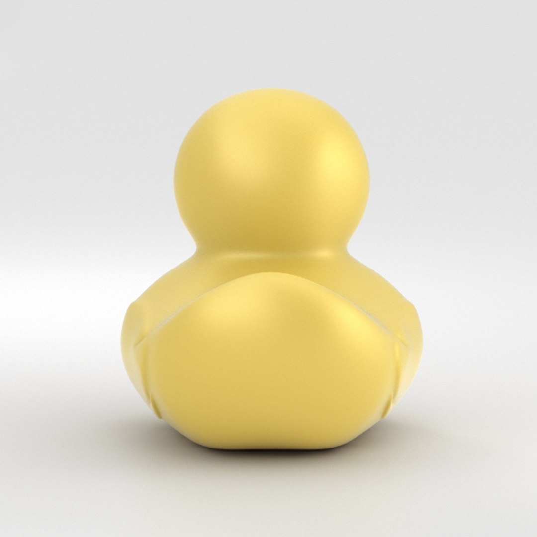3D rubber duck model - TurboSquid 1358407