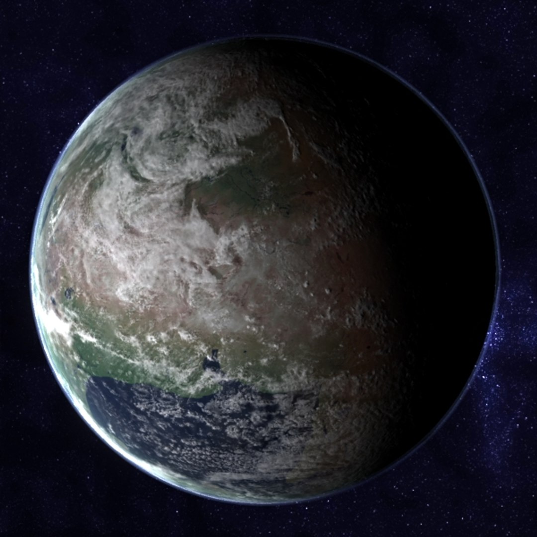 Pangea Proxima Future Earth 3d Max