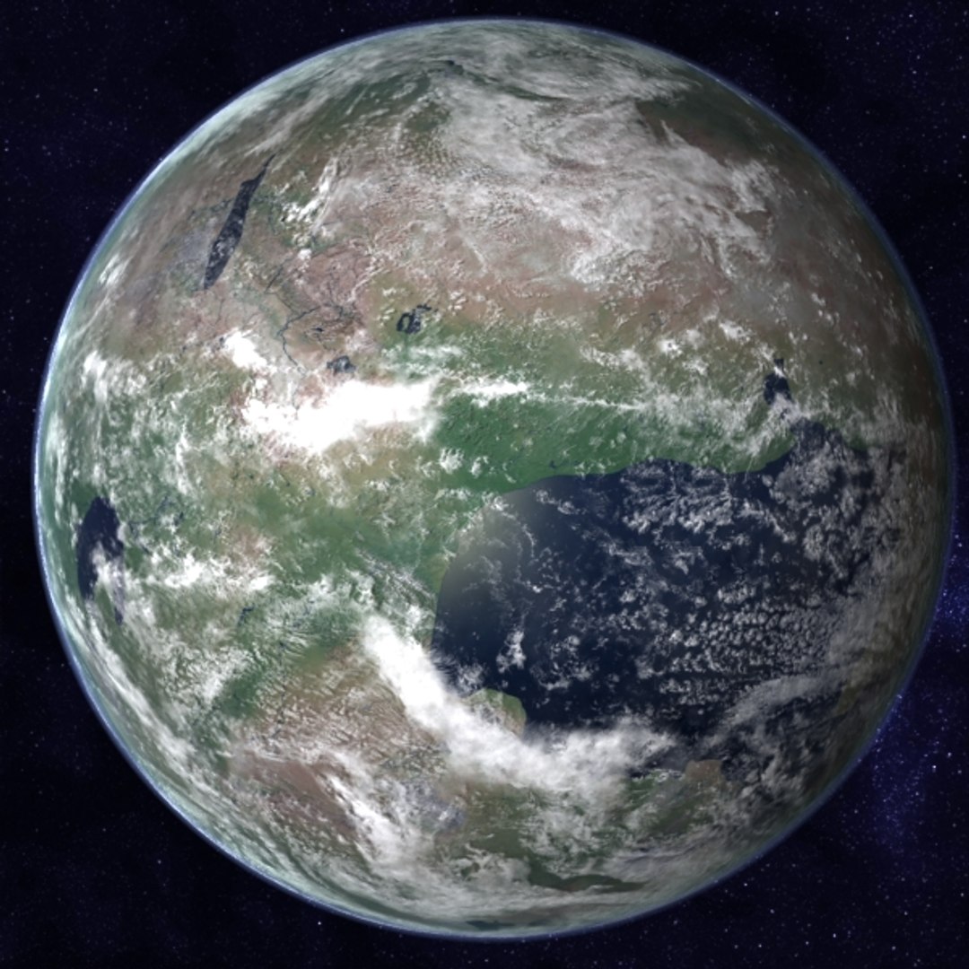 Pangea Proxima Future Earth 3d Max