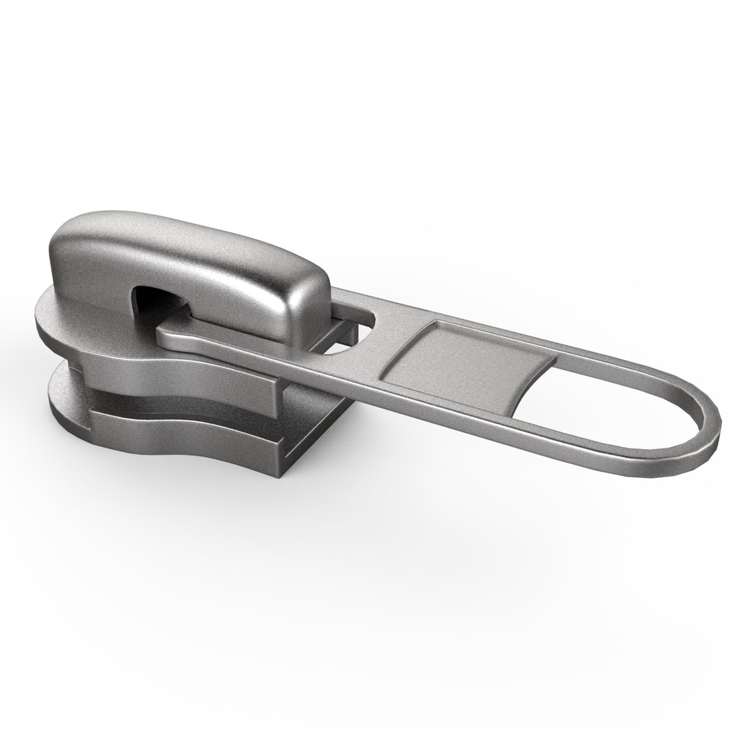 3D Zipper Slider - TurboSquid 1724234