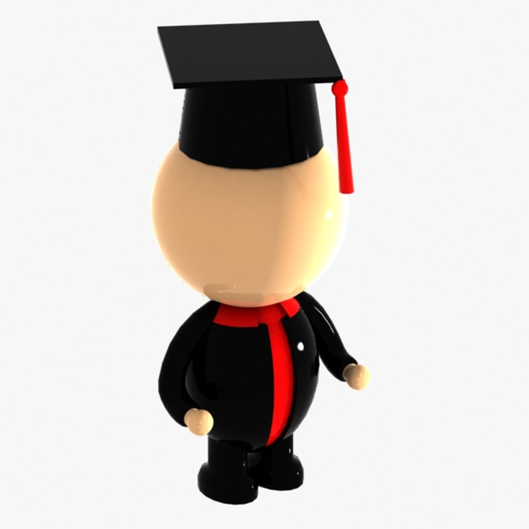 3d Model Student Character