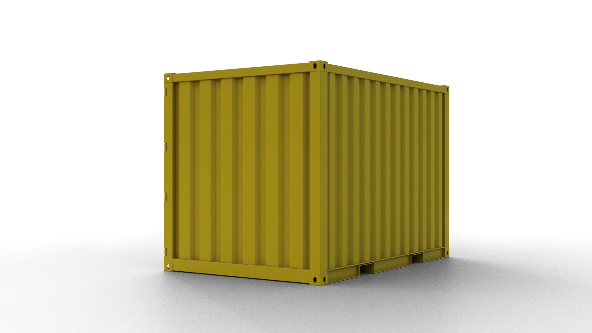 12ft Container 3D Model - TurboSquid 1566902