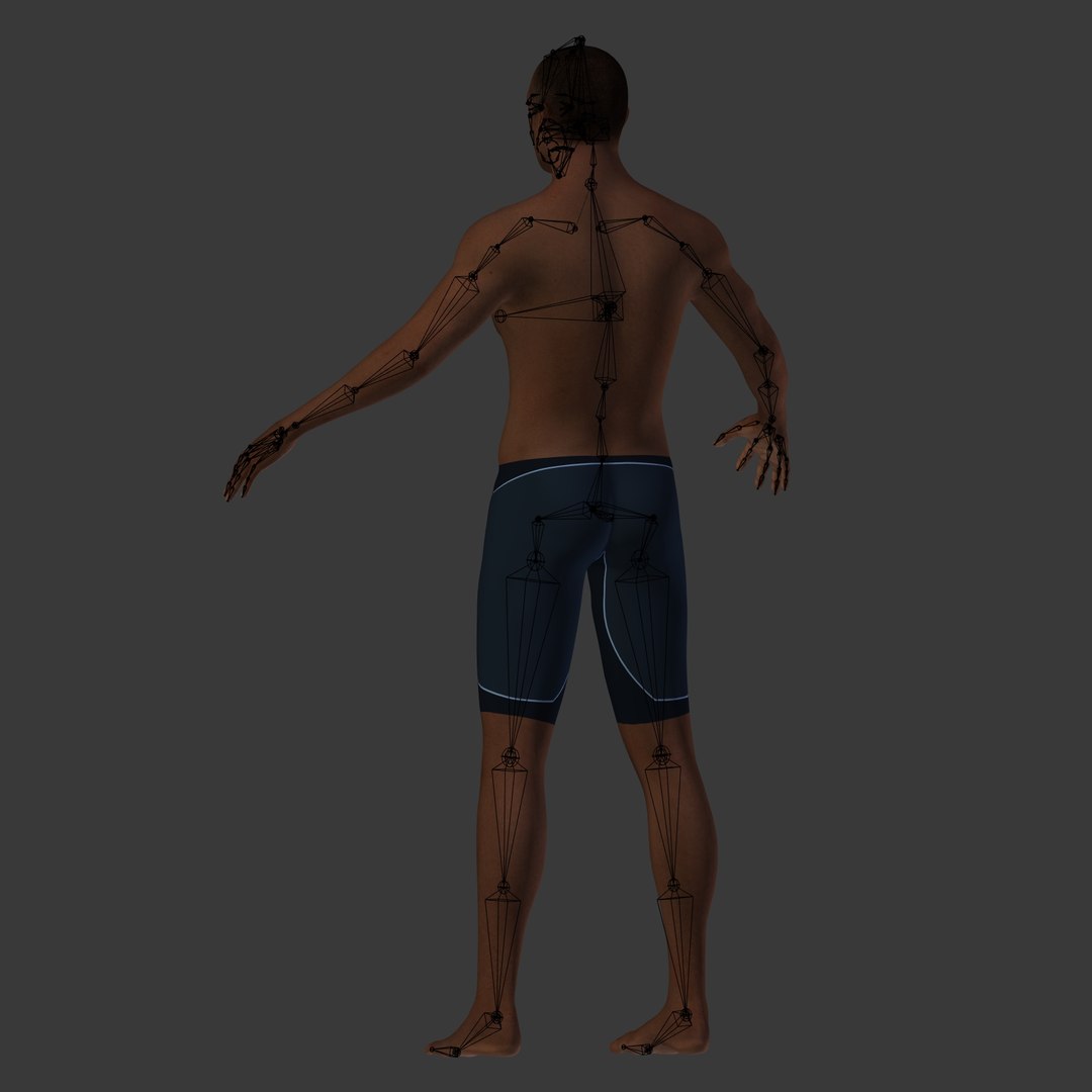3D swimmer swim model - TurboSquid 1427191