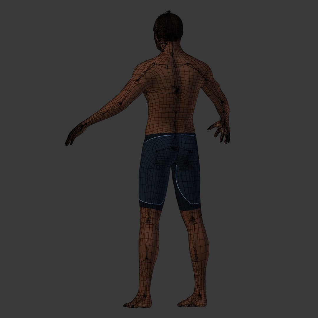 3D swimmer swim model - TurboSquid 1427191