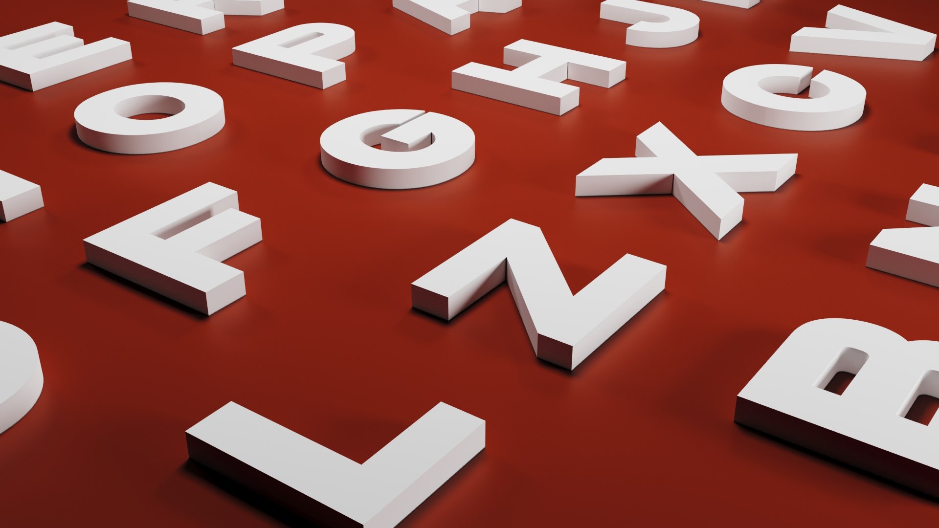 3D Model 3D Letters 3D Print Model - TurboSquid 2345292