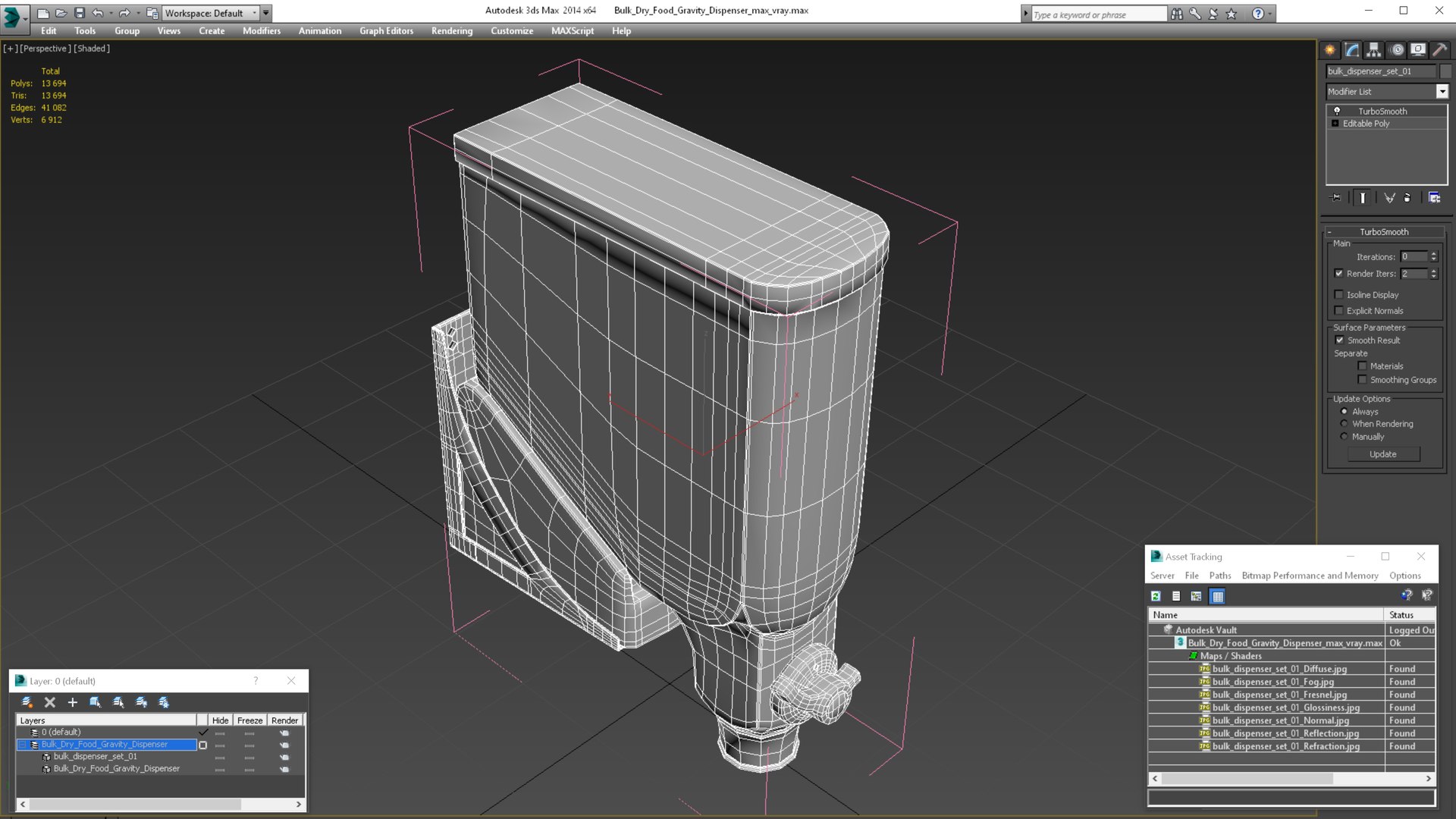Bulk Dry Food Gravity Dispenser 3D - TurboSquid 1962427
