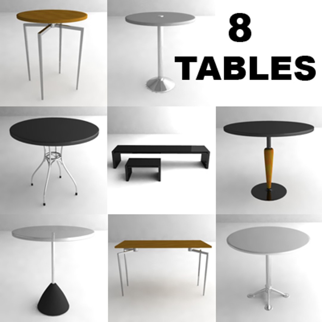 tables modern dxf