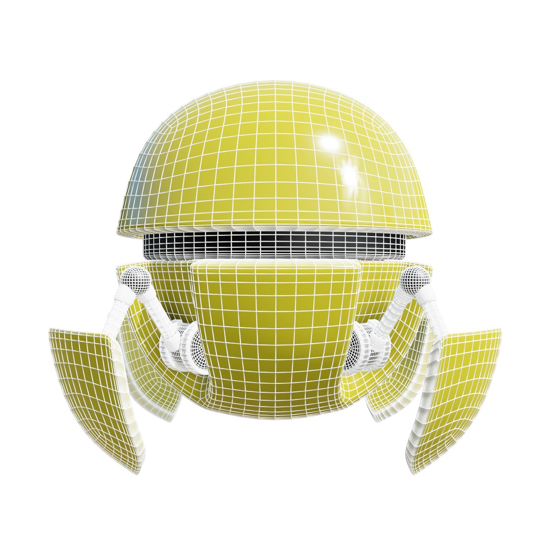 Robot Ball 3D Model - TurboSquid 1505874