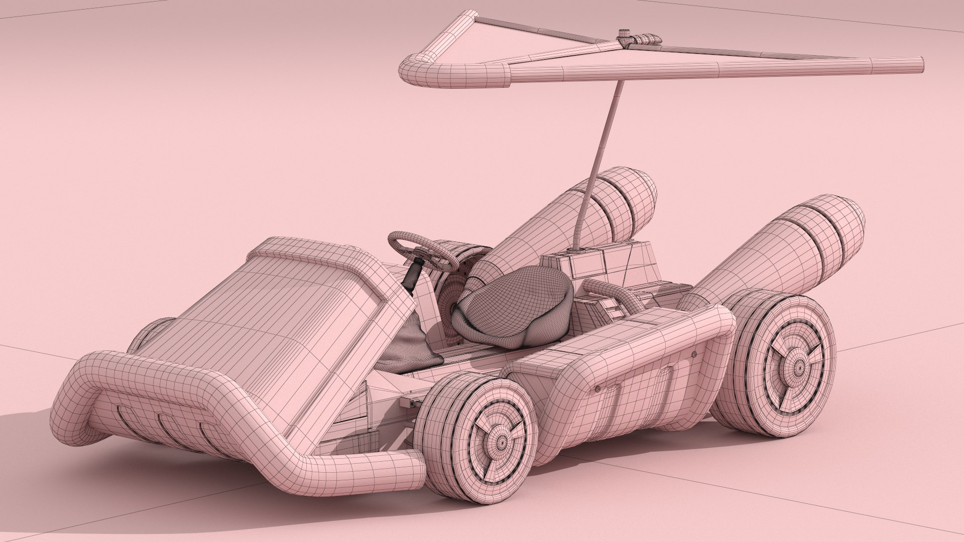 3D Kart Standard 7 Model - TurboSquid 1649074