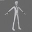 rigged cartoon man character 3d max