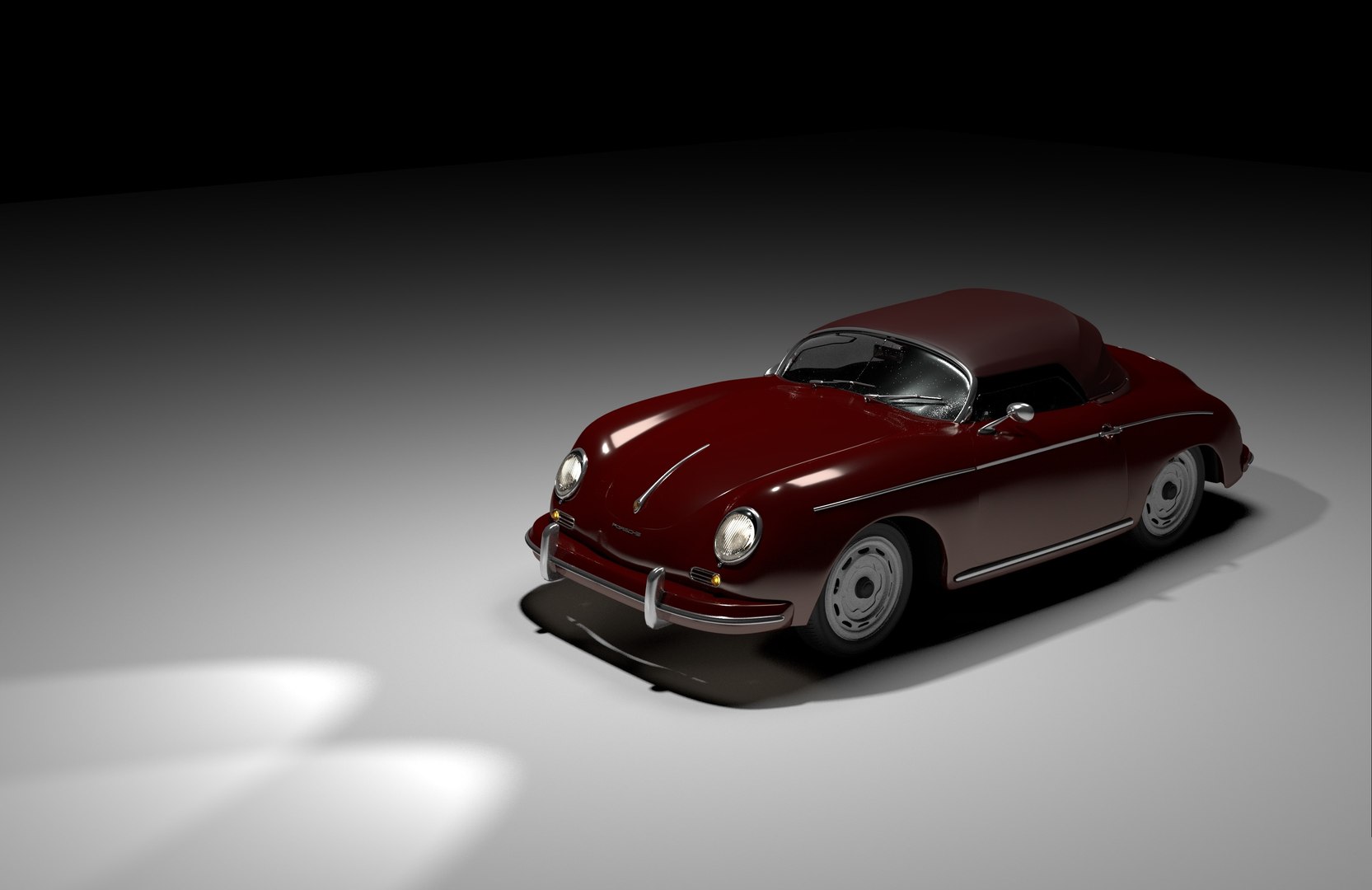 3D Porshe 356 - TurboSquid 1451205