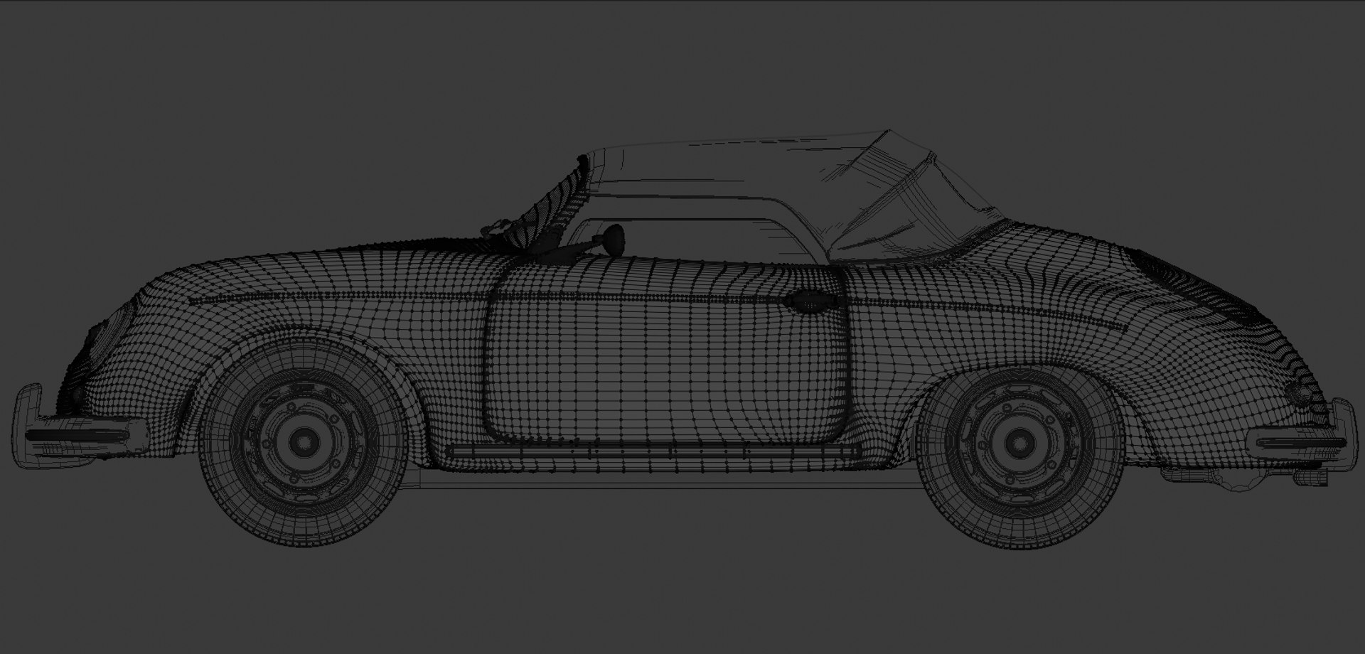 3D Porshe 356 - TurboSquid 1451205