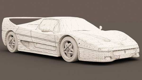 3D model ferrari f50 1995 - TurboSquid 2024212