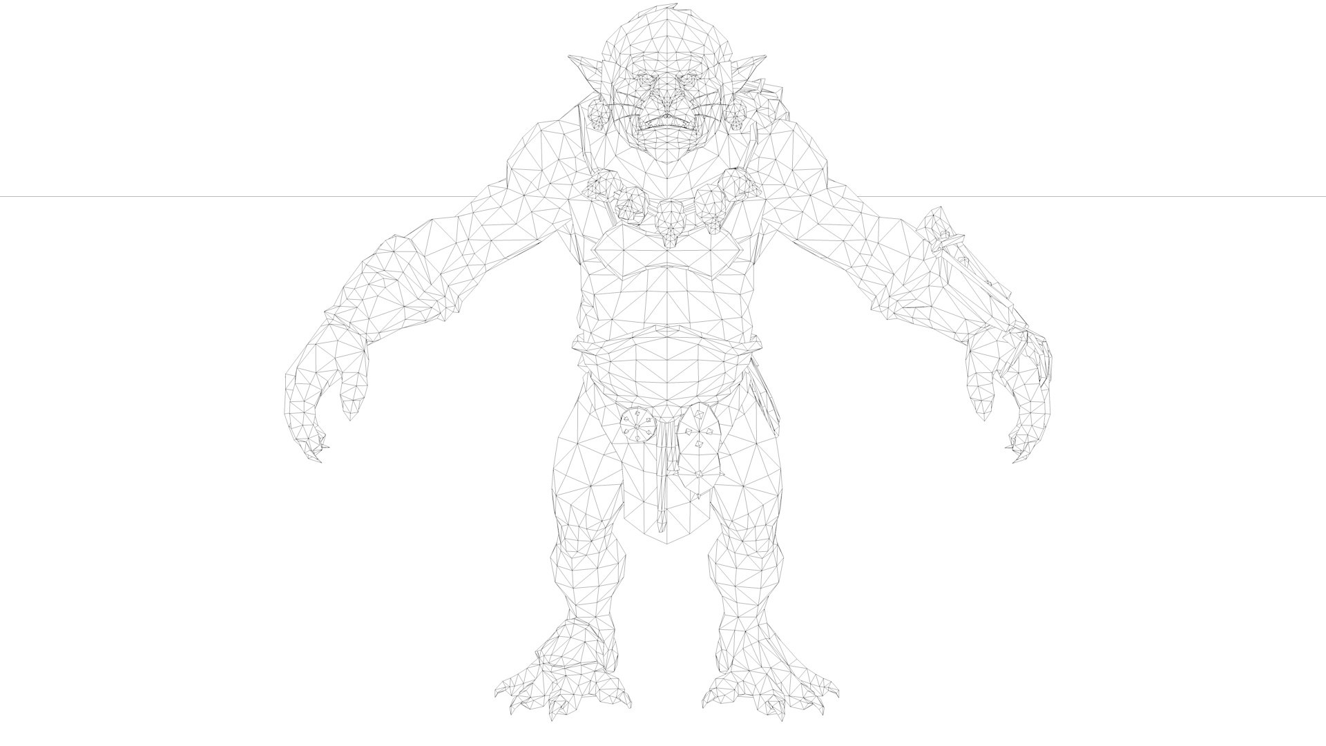 3D Model Bugbear Giant Monster - TurboSquid 2345201