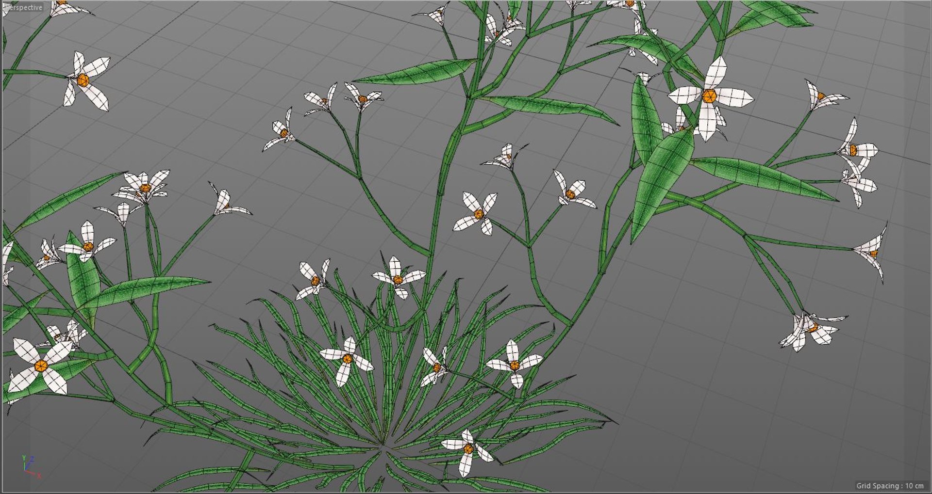 3D Prairie Blue Grass Model - TurboSquid 1472606