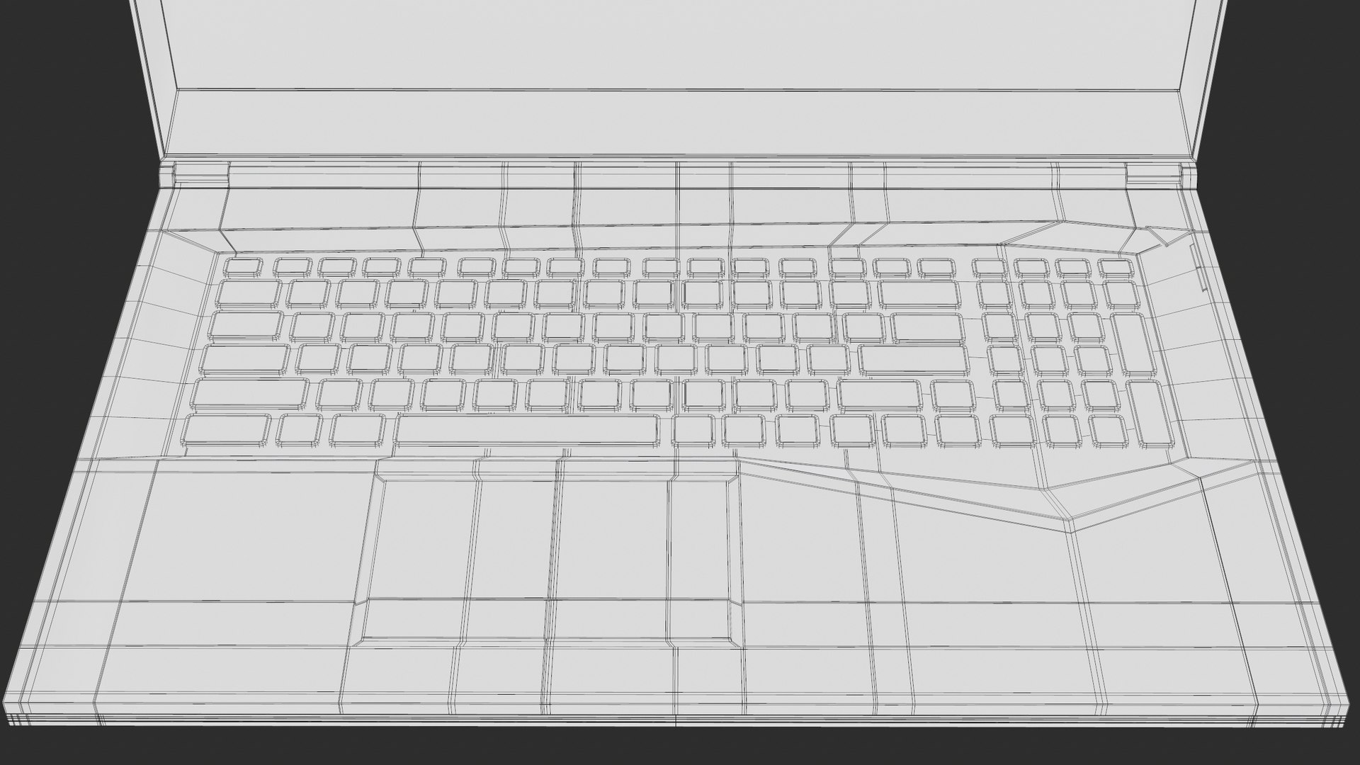 3D MSI GE75 Raider Laptop PBR Model - TurboSquid 1884426