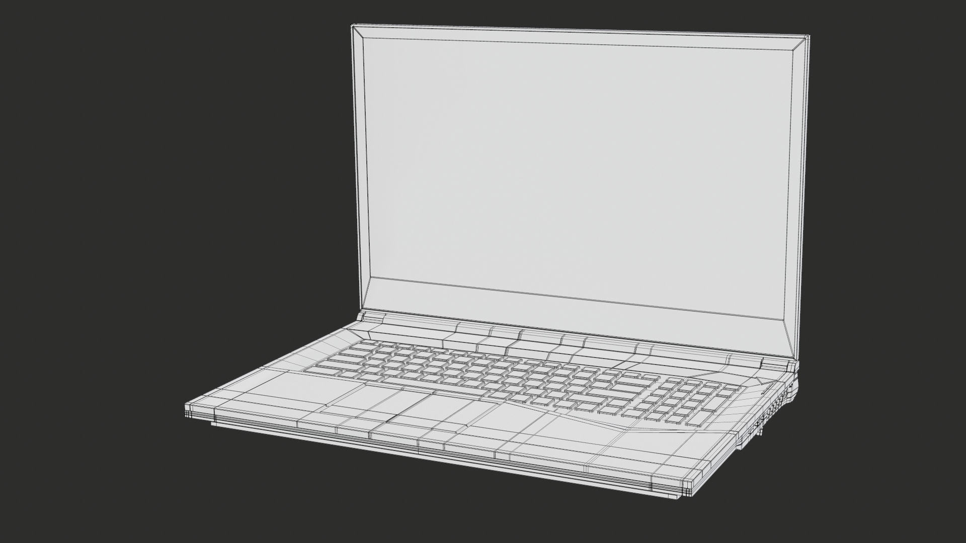 3D MSI GE75 Raider Laptop PBR Model - TurboSquid 1884426