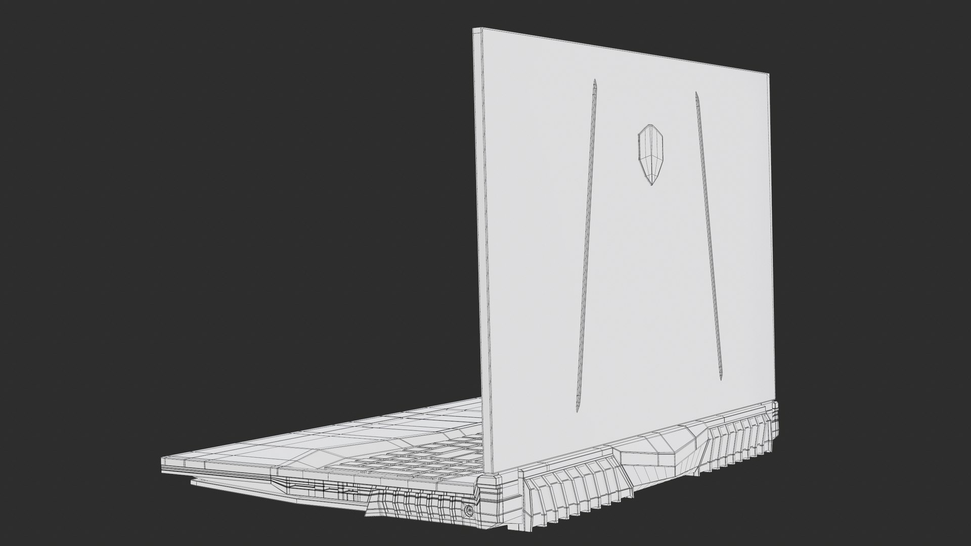 3D MSI GE75 Raider Laptop PBR Model - TurboSquid 1884426