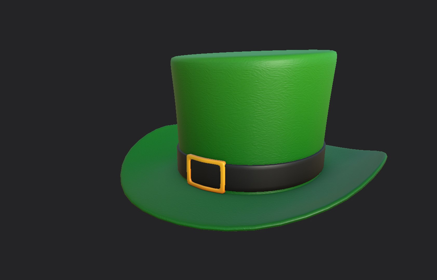 Green hat 3D - TurboSquid 1430487