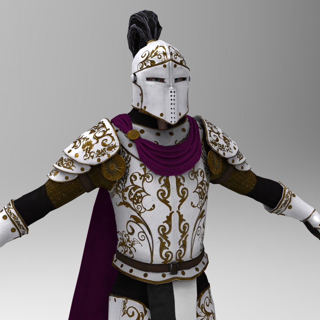 3d Fbx Knight Games