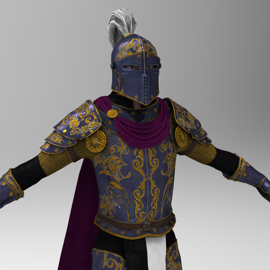 3d Fbx Knight Games