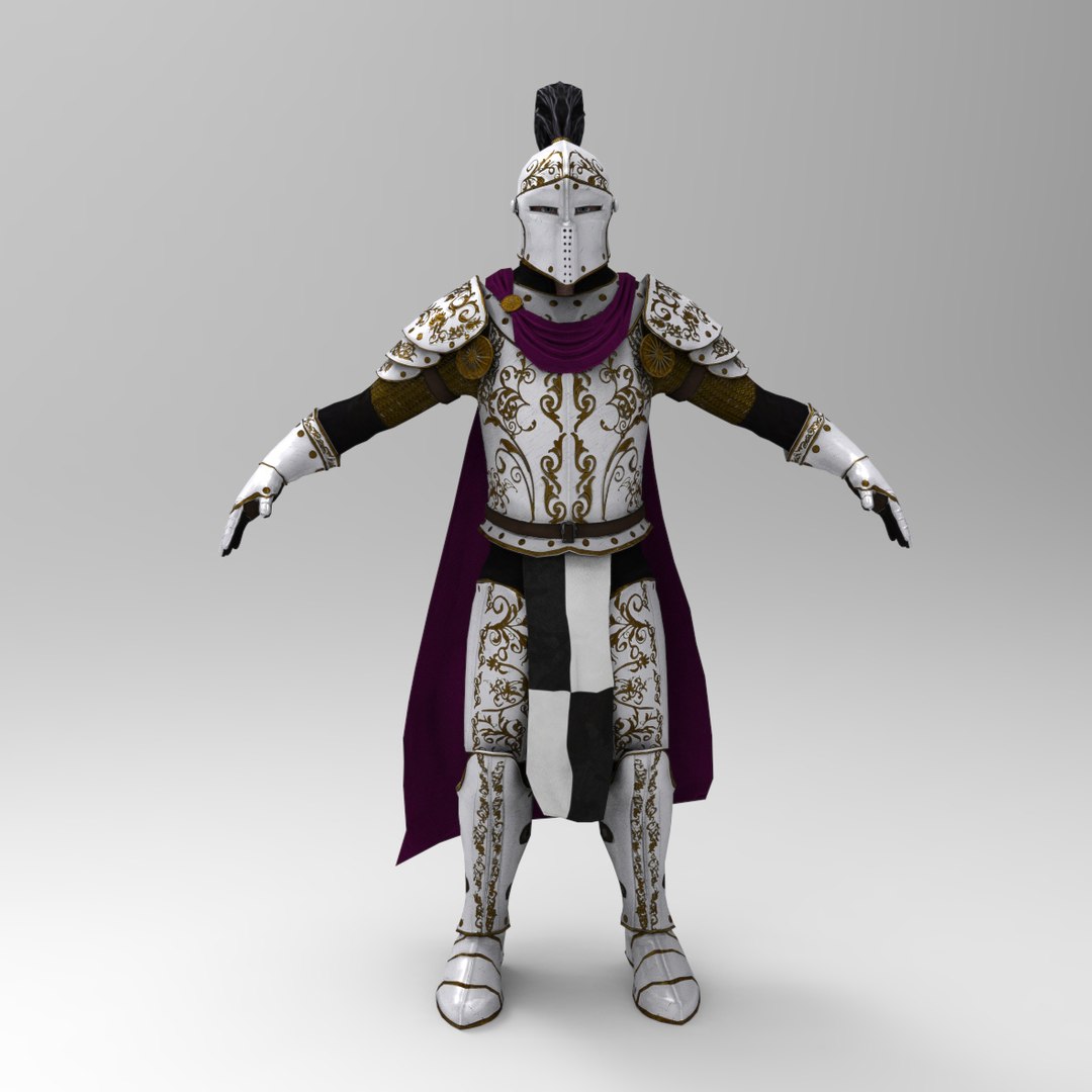 3d Fbx Knight Games
